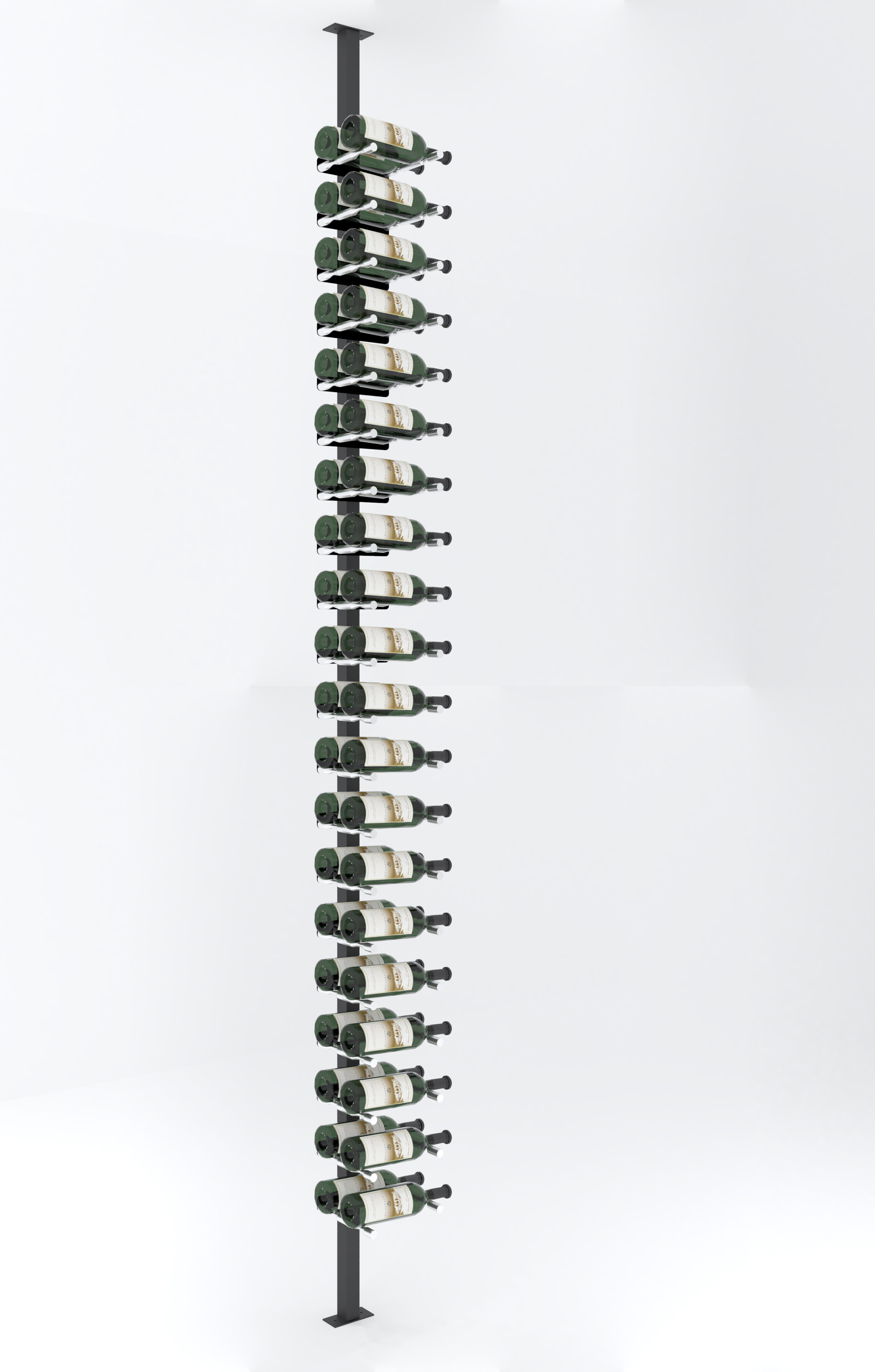 Prep & Savour 40 Bottle Wall Mounted Wine Bottle Rack - Wayfair Canada