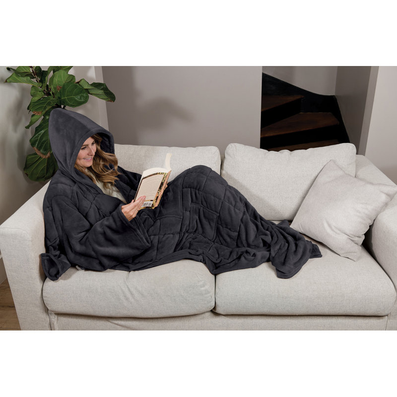 Ella Jayne Home Wearable Weighted Snuggle Blanket & Reviews | Wayfair
