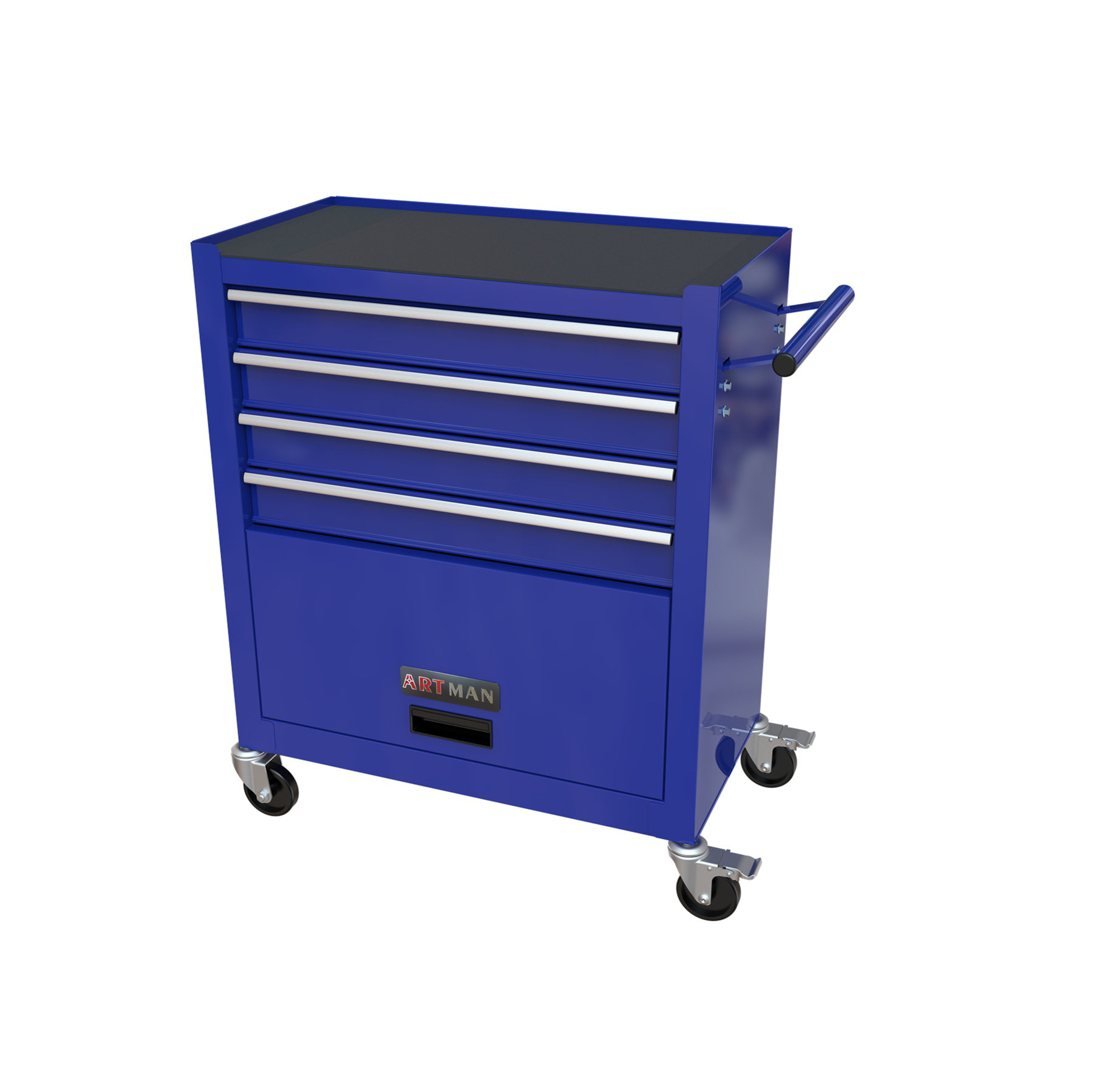 Latitude Run® 4-Drawer Rrolling Tool Box, 24.4" With 4 Wheels and ...