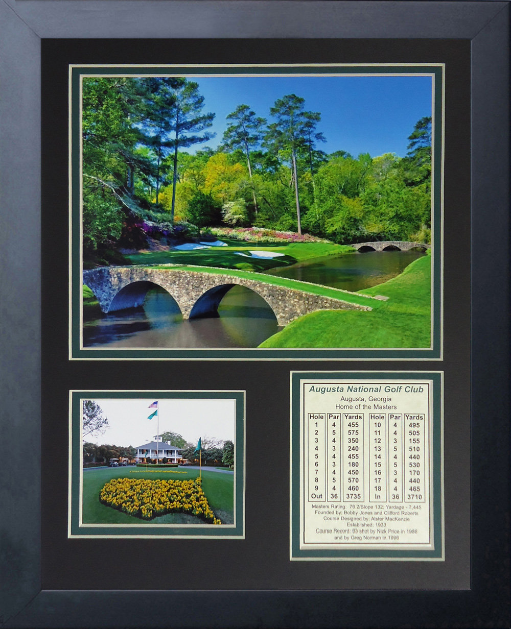 Charlton Home 'Augusta National Golf Course' - Picture Frame ...