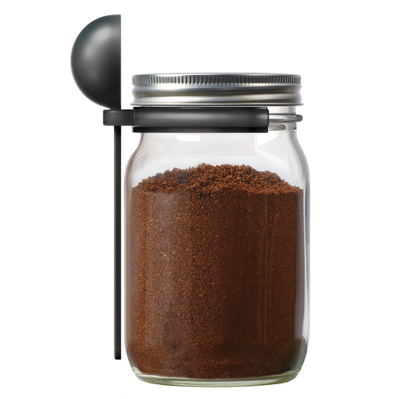 Winston Porter Coffee Spoon Clip for Wide Mouth Mason Jars | Wayfair