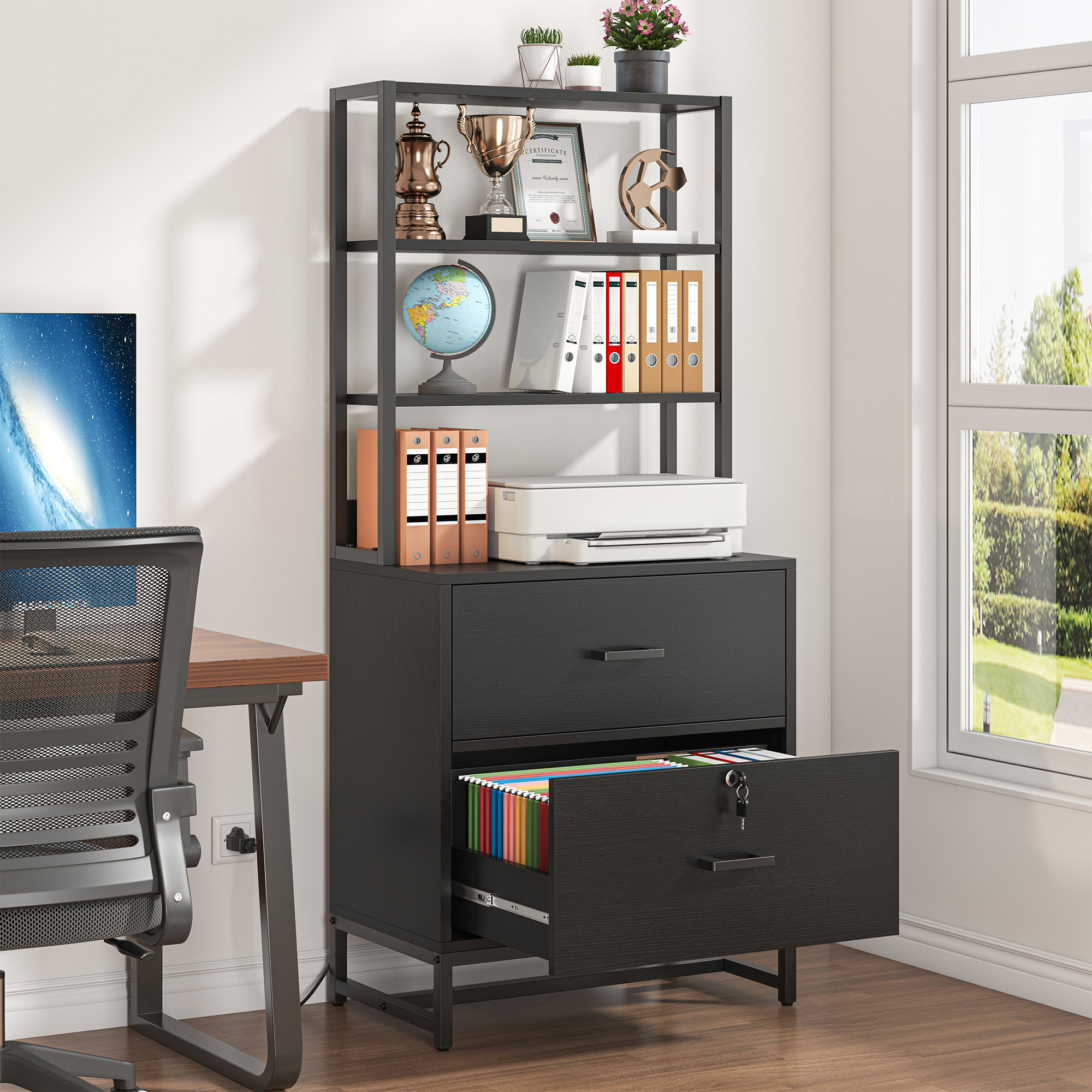 Latitude Run® Jaceyon 25.6 Wide 2 -Drawer File Cabinet | Wayfair