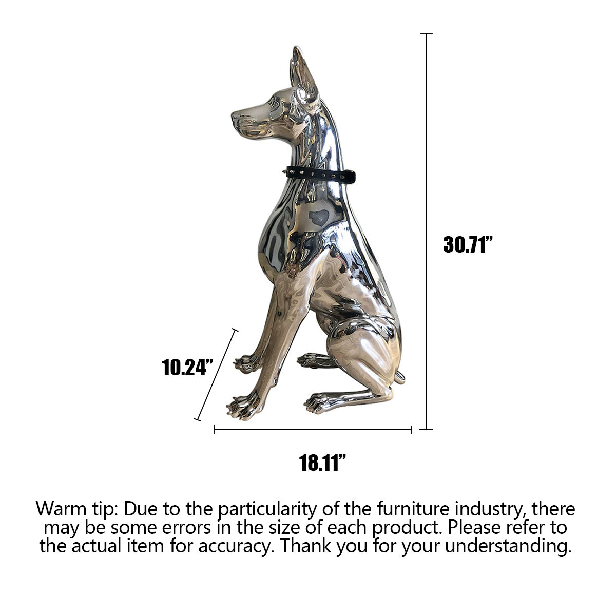 STONE DRAGON TILE ARTS LLC European-Style Light Luxury Doberman ...