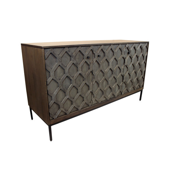 Foundry Select 59'' Solid Wood Sideboard | Wayfair