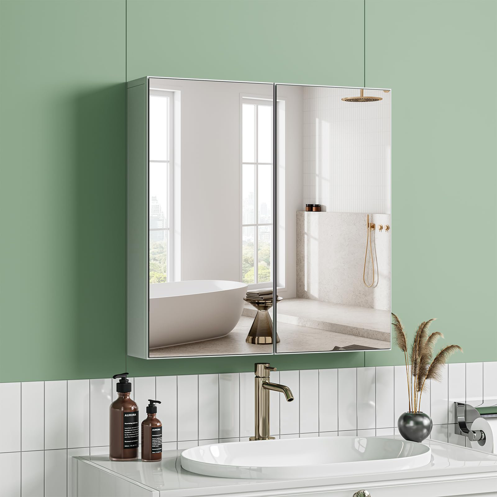 17 Stories Soyini Wall Bathroom Cabinet | Wayfair.co.uk