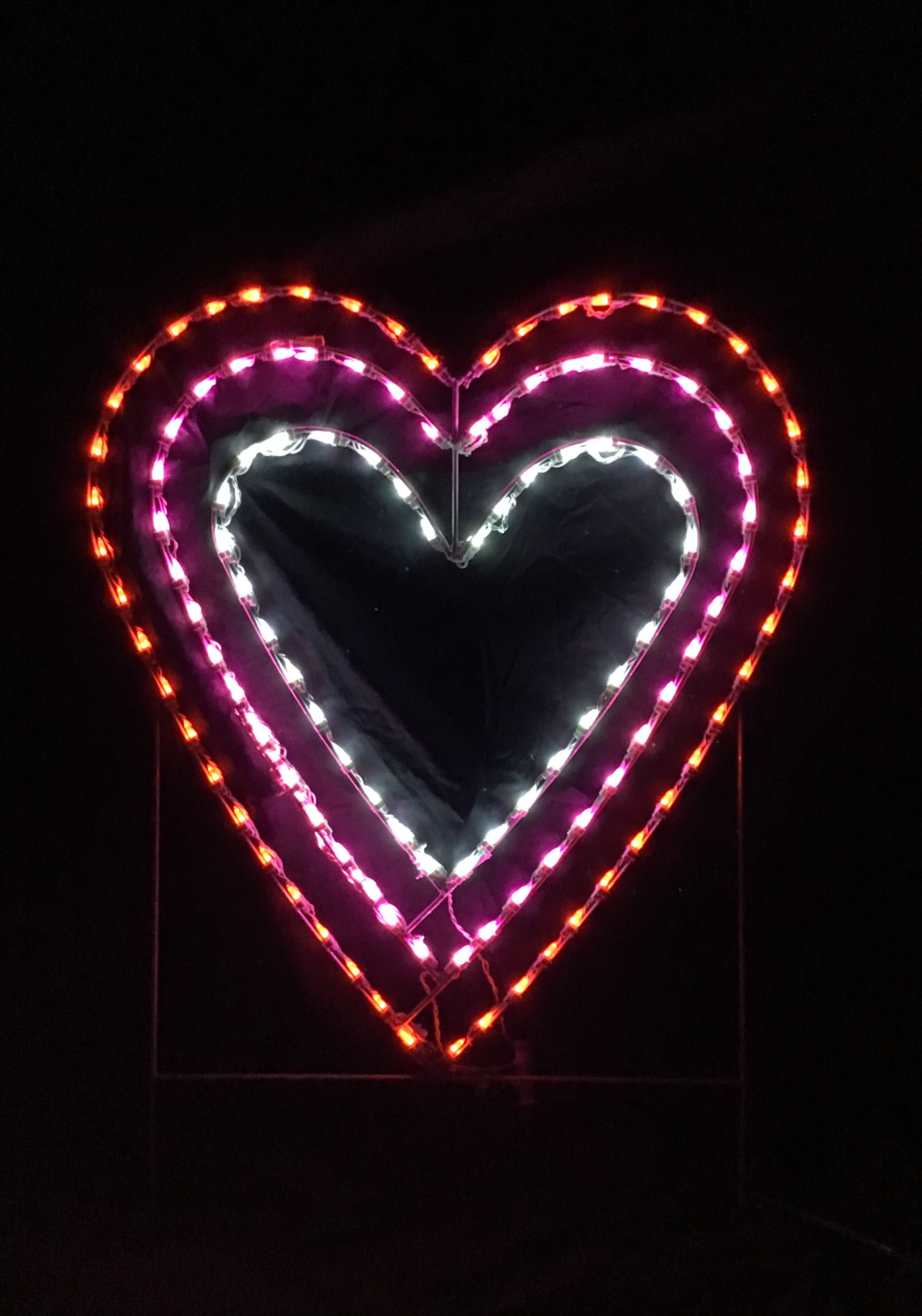 Lori's Lighted D'Lites Animated Valentine's Day Triple Heart Holiday ...
