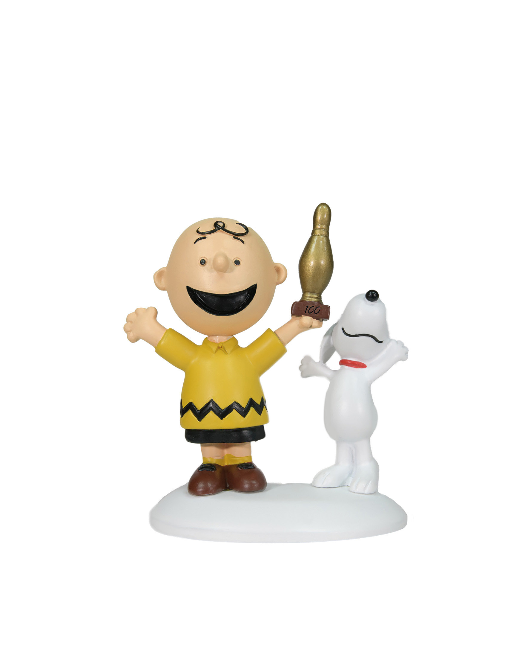 Department 56 Peanuts Village Charlie Brown Breaks 100 Figurine 2.2in H ...