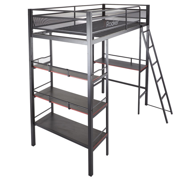 X Rocker Twin Loft Bed by X Rocker & Reviews | Wayfair