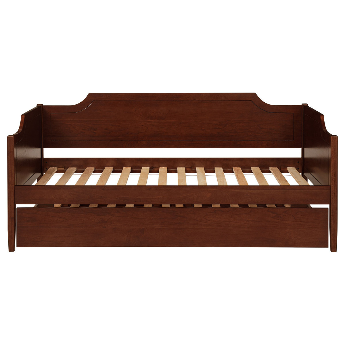 Canora Grey Cherry Wood Twin Daybed With Trundle | Wayfair
