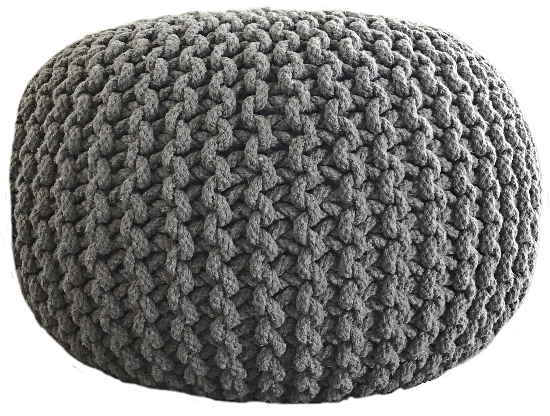 Dakota Fields Allicyn 18'' Wide Round Pouf Ottoman & Reviews - Wayfair ...
