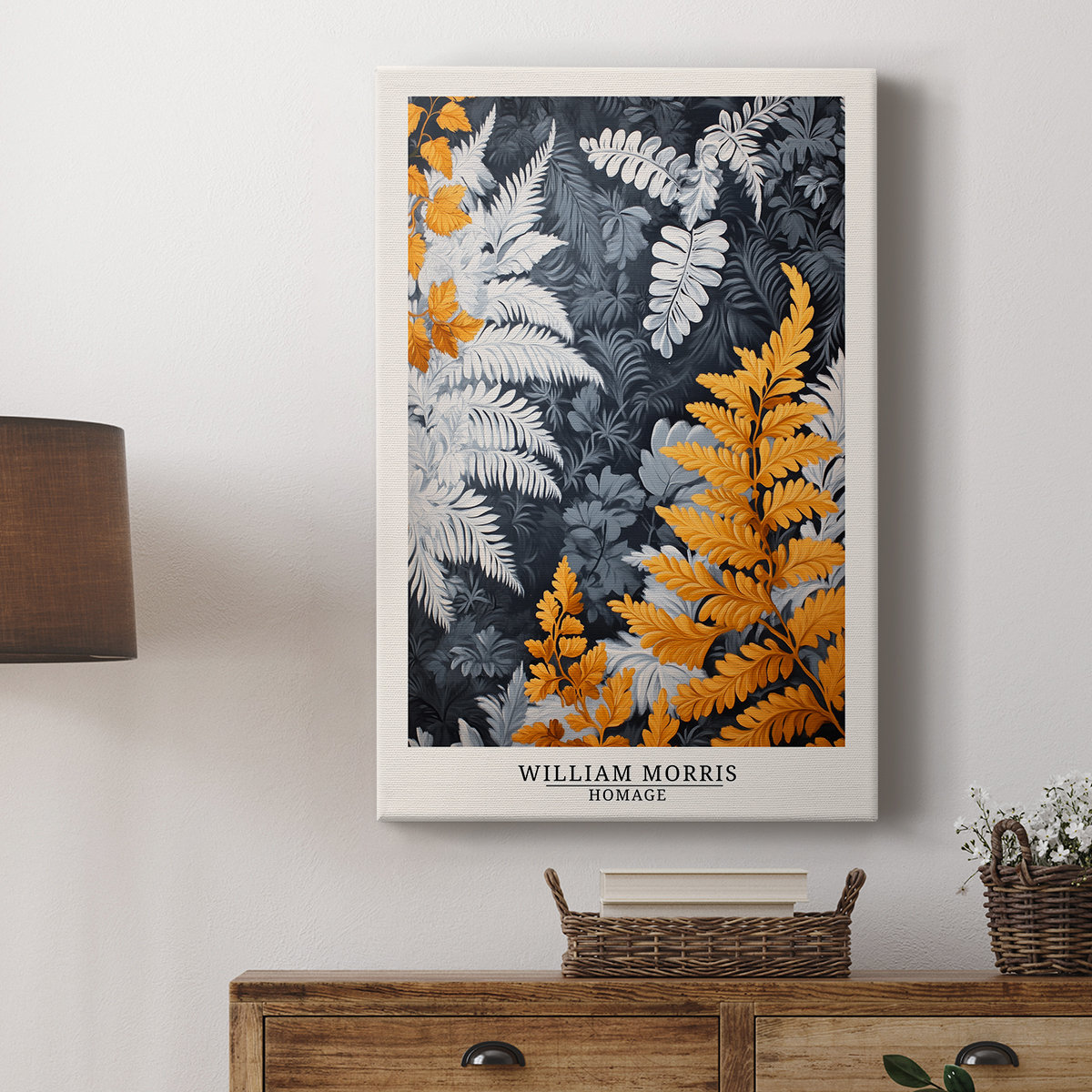 Lark Manor™ WM MORRIS Series DCCLXXIX -Gallery Wrapped Cavas | Wayfair