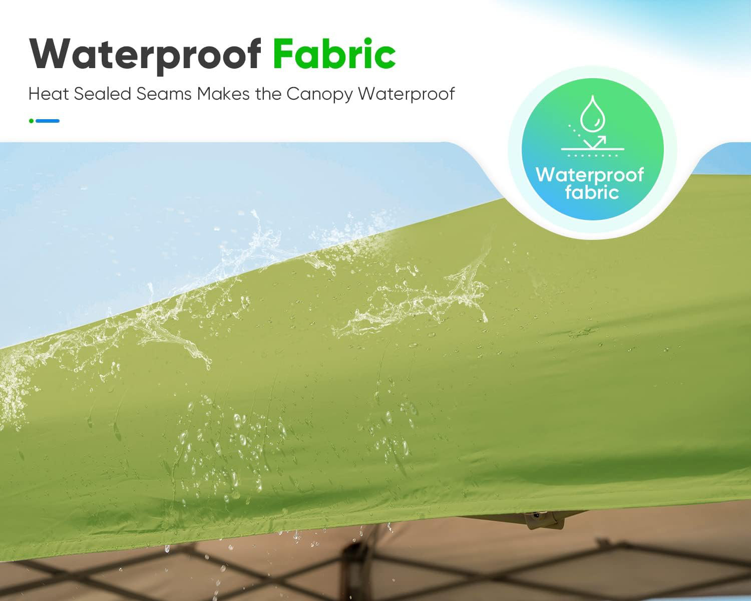 Co-t 10'X10' Pop Up Screened Canopy Tent With Mosquito Netting ...