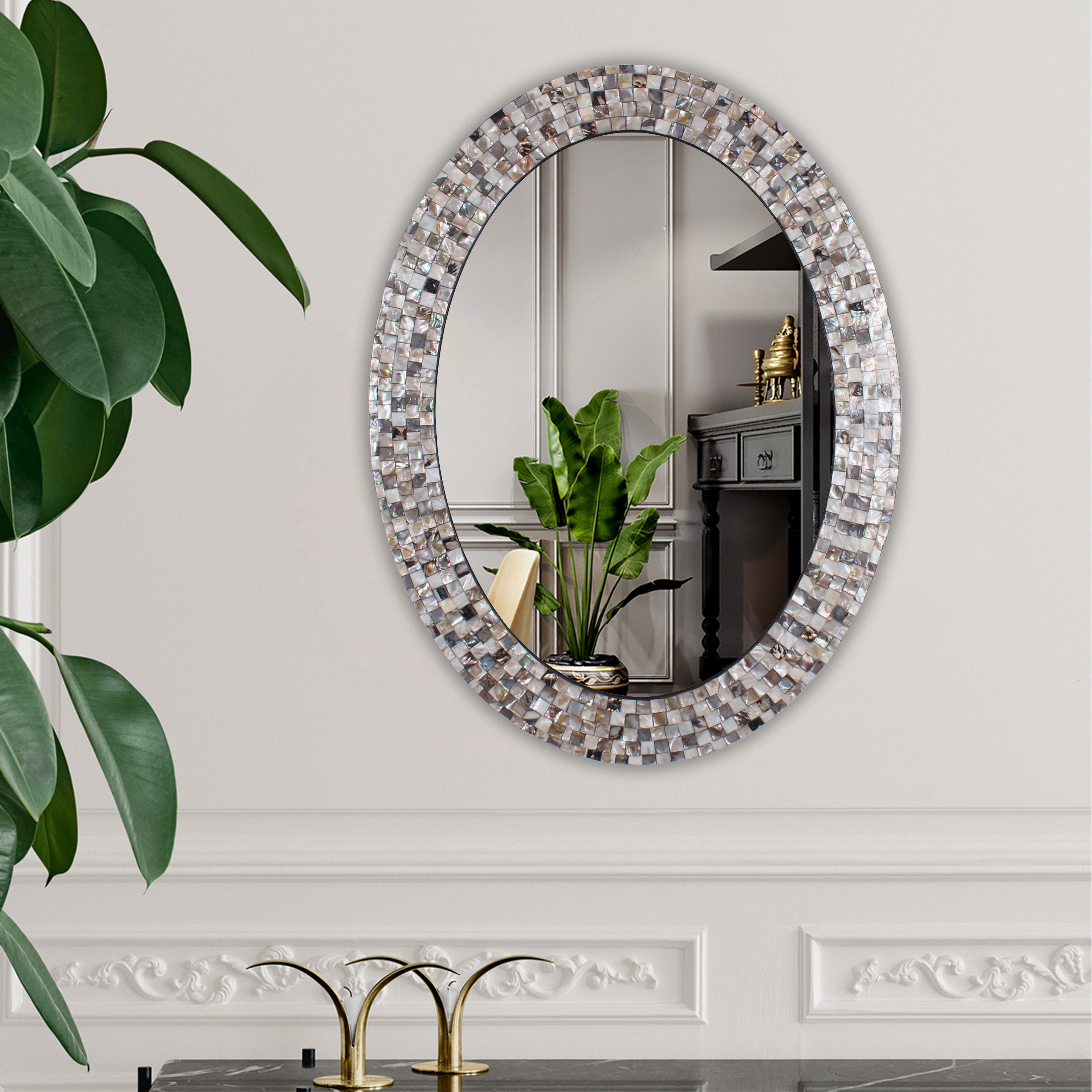 Dovecove Glass LED Wall Mirror & Reviews | Wayfair