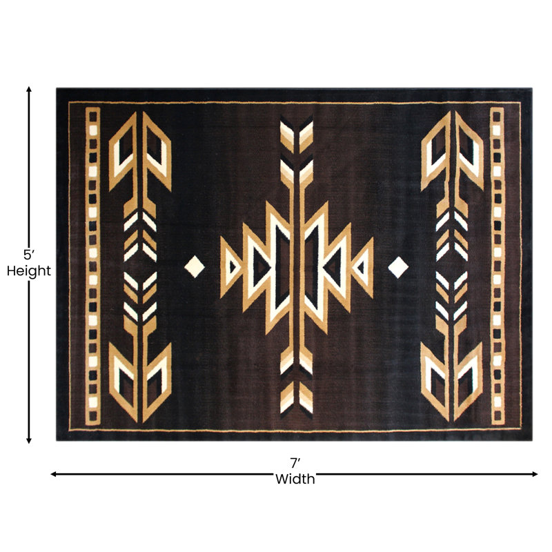 Foundry Select Byong Southwestern Style Area Rug & Reviews | Wayfair