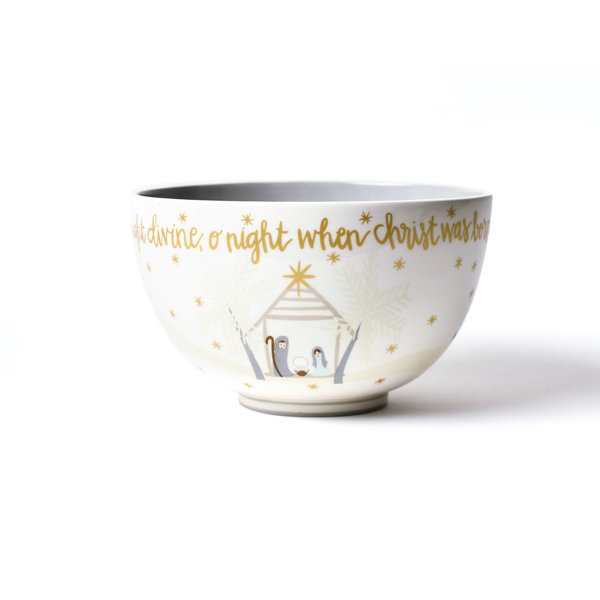 Coton Colors Neutral Nativity Footed 96 fl oz. Serving Bowl | Wayfair