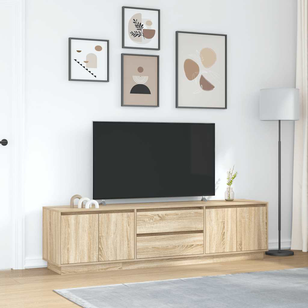 vidaXL TV Cabinet Engineered wood Medium TV Cabinet | Wayfair