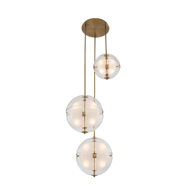Kalco Sussex 12 Light Modern & Contemporary Large Pendant By Kalco ...
