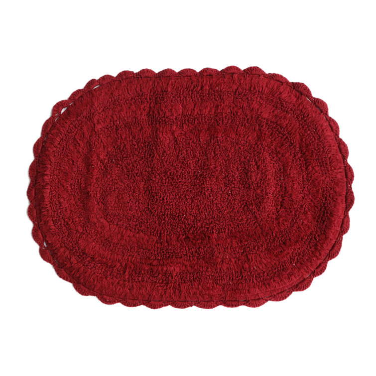 Red Barrel Studio® Cotton Reversible Bath Rug & Reviews | Wayfair