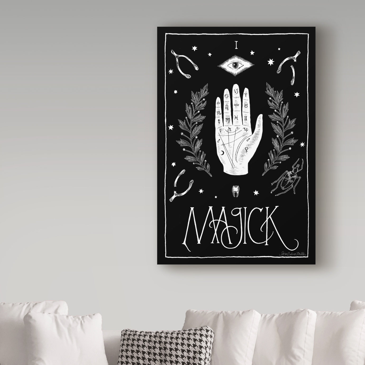 Trademark Fine Art 'All Hallows Eve I' - Wrapped Canvas Painting Print ...