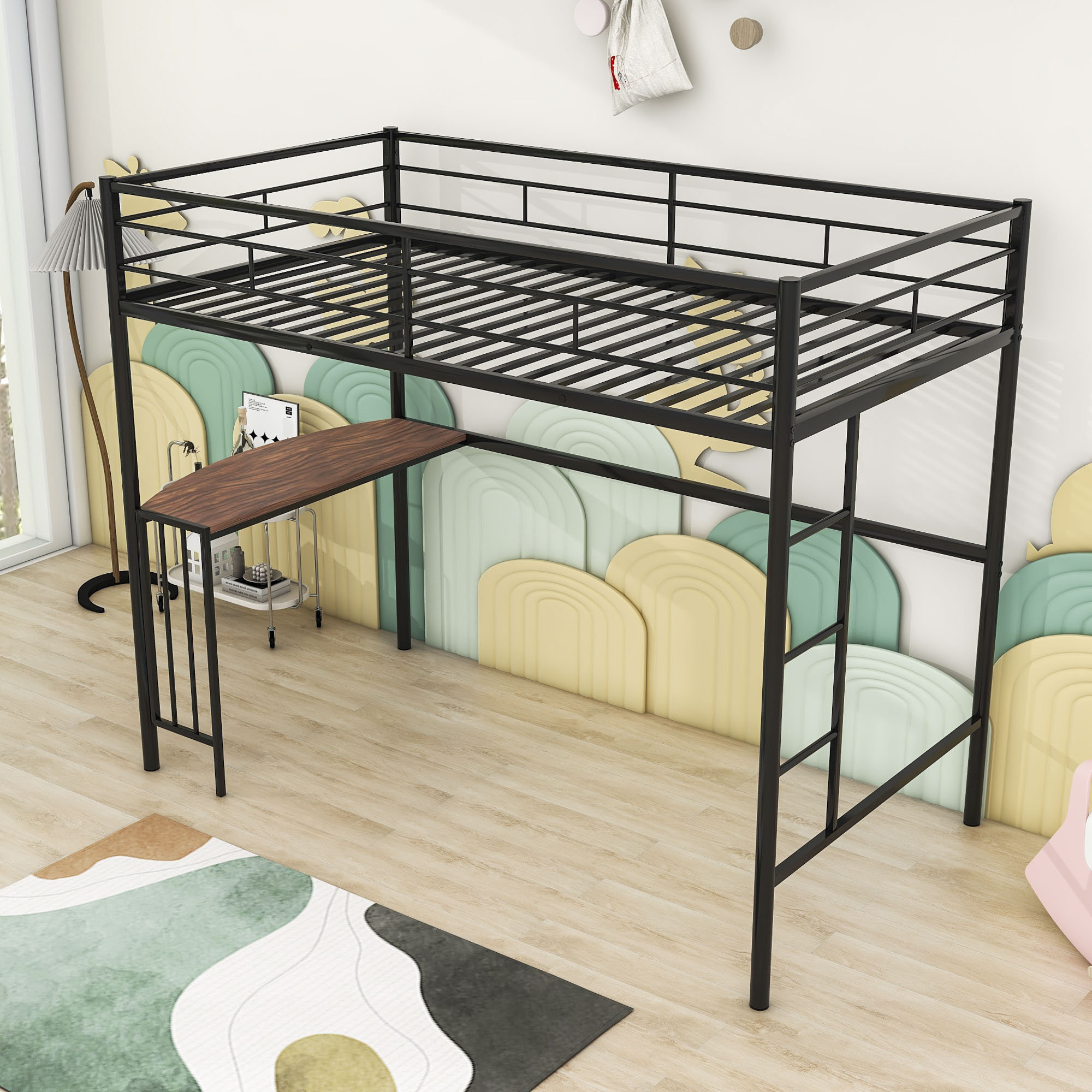 Mason & Marbles Itasca Kids Twin Loft Bed - Wayfair Canada