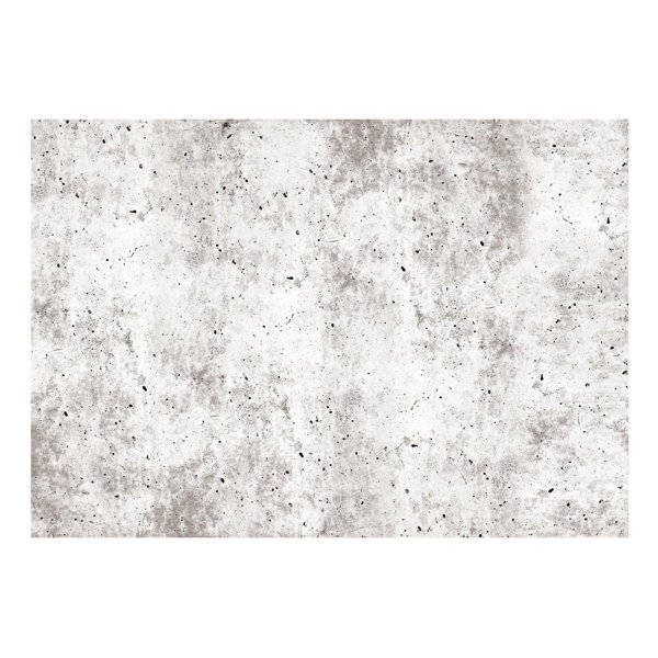 17 Stories Peel & Stick Wall Mural - Modern Concrete Wall - Removable ...