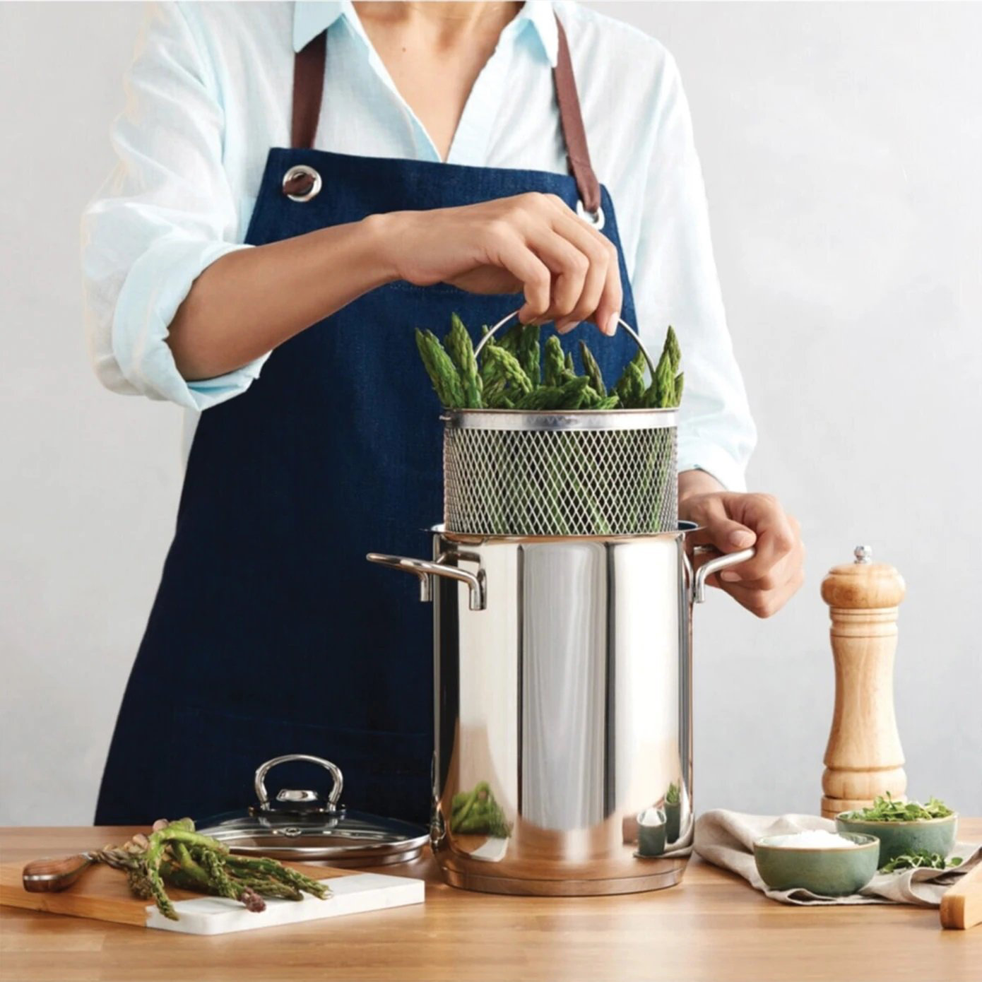 East Urban Home 1.7 qt. Stainless Steel Stock Pot with Lid | Wayfair