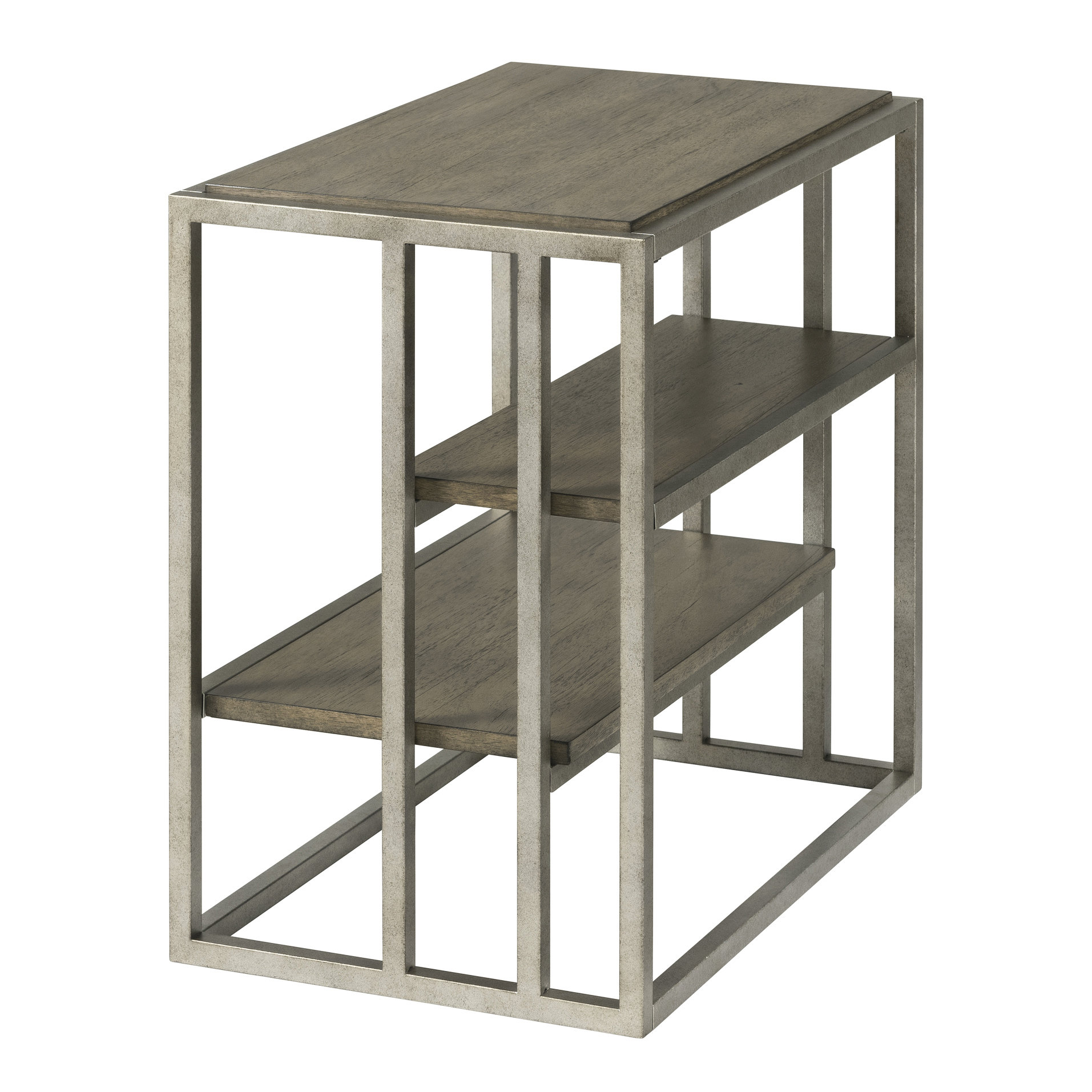 Ebern Designs Modern Living Room Side Table With Metal Support And ...