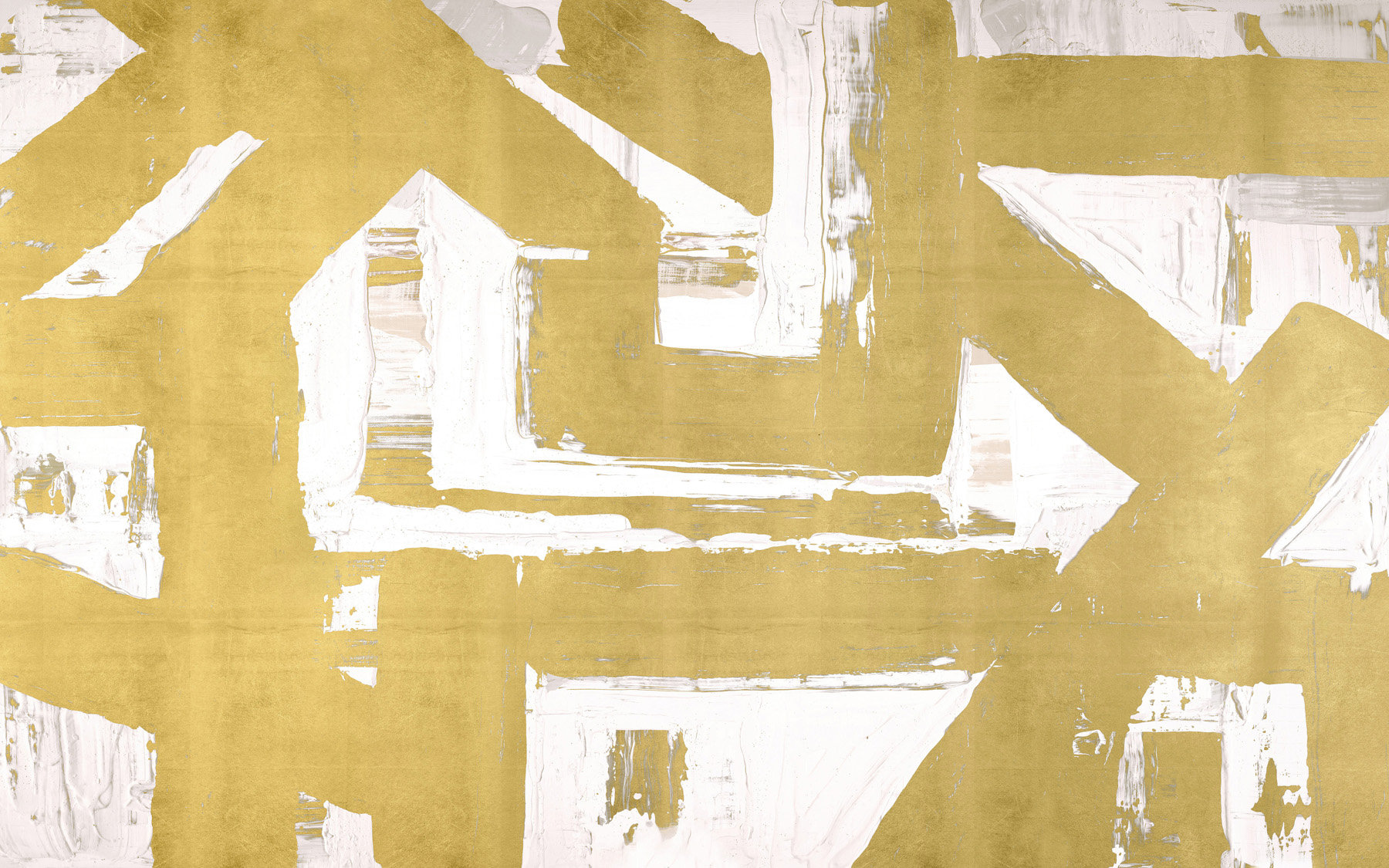Lillian August Gilded Maze 2' Print on Canvas | Wayfair