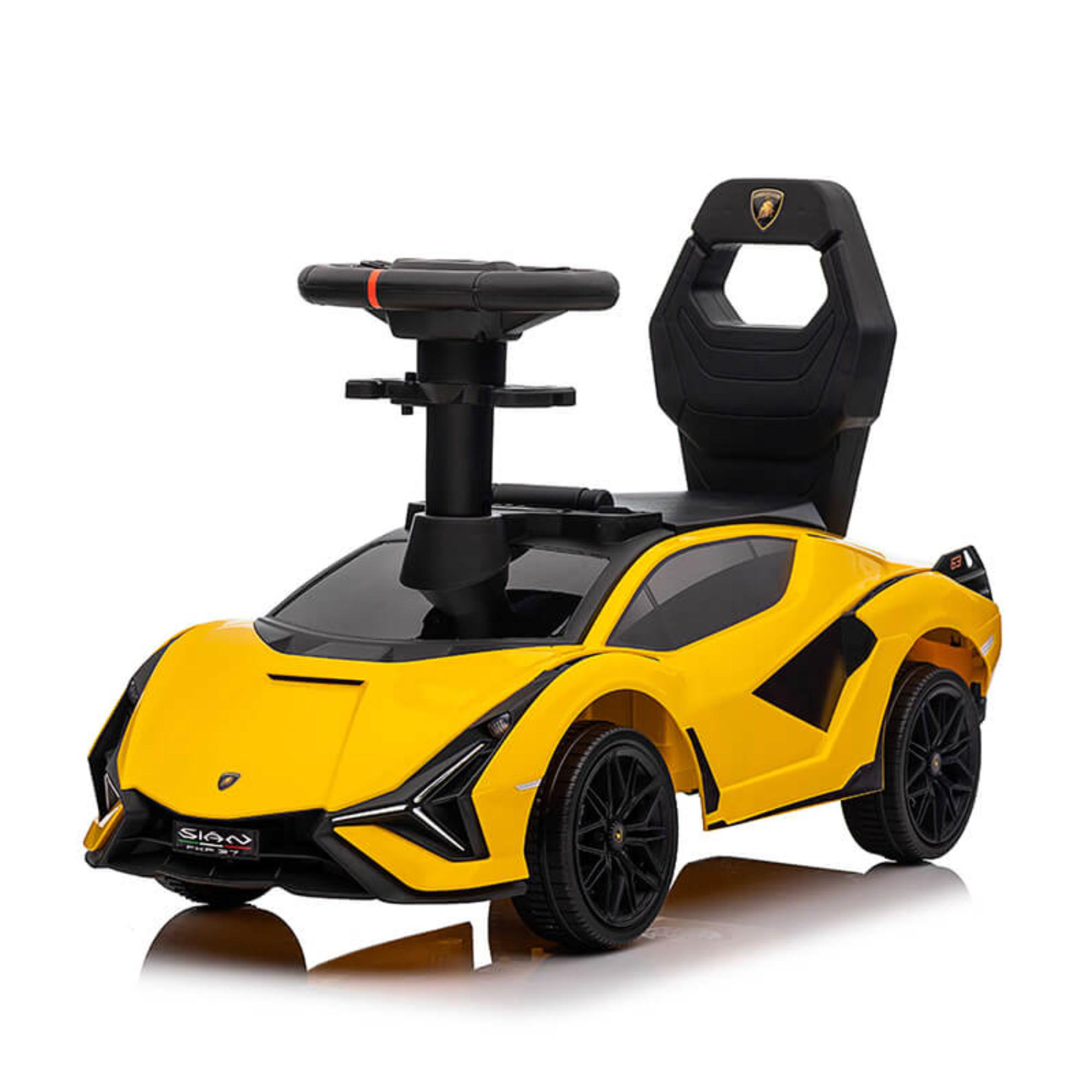 KidsVip Complete Edition Lamborghini Sian 3 In 1 Push Car / Stroller ...