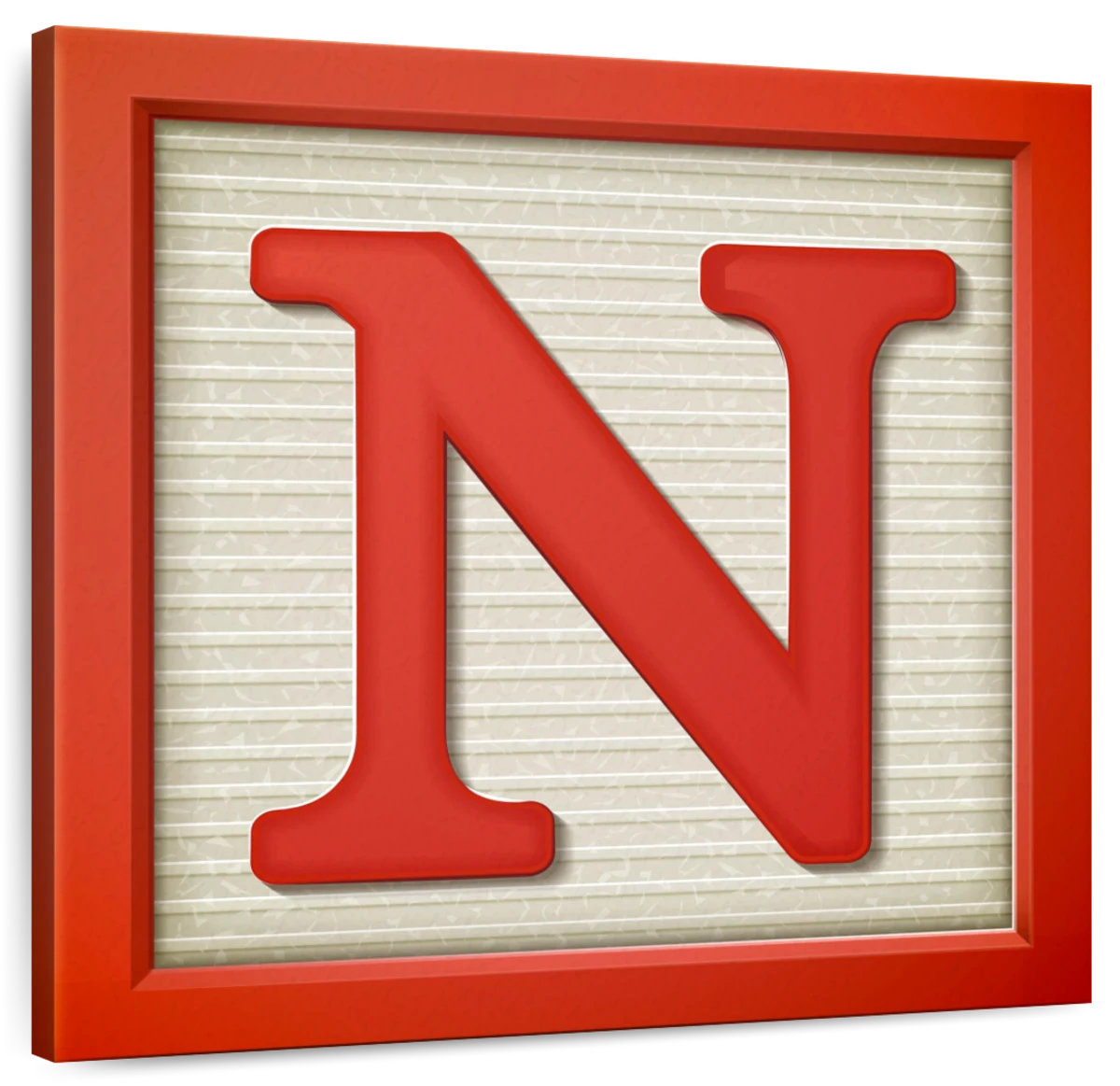 Elephant Stock Block Letter N | Wayfair