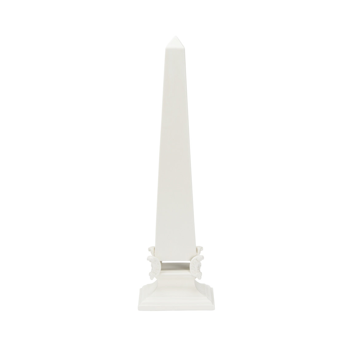 Chelsea House White Neoclassical Obelisk - Large | Perigold