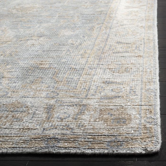 One Allium Way® Brune Hand Knotted Viscose Oriental Rug & Reviews | Wayfair
