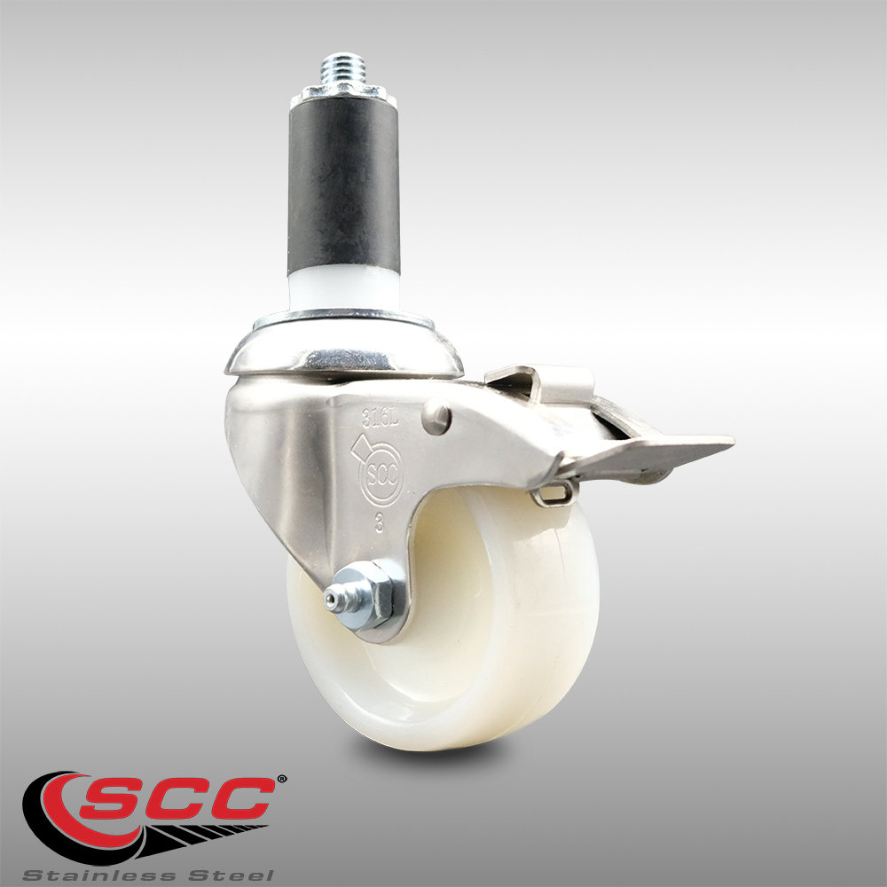 Service Caster Nylon Swivel Expanding Caster | Wayfair