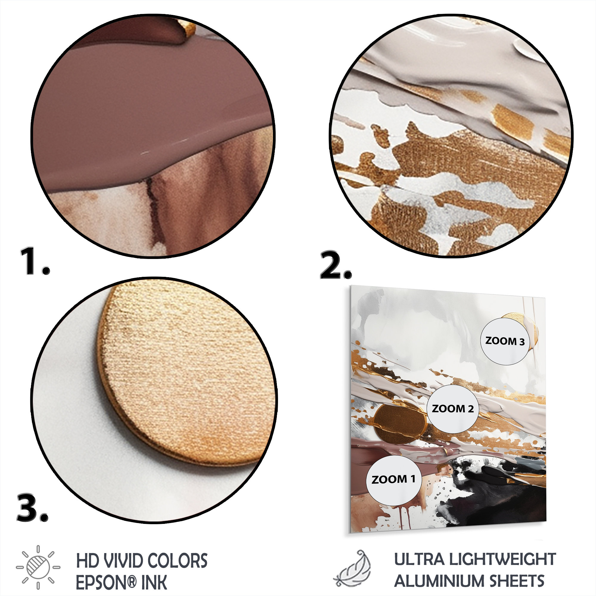 Mercer41 Metallic Lines Depths Wall Décor | Wayfair