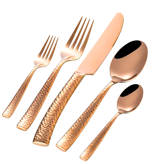 David Shaw Silverware Shale Stainless Steel Flatware Set - Service for ...