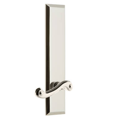 Grandeur Fifth Avenue Tall Plate Passage with Newport Lever | Wayfair
