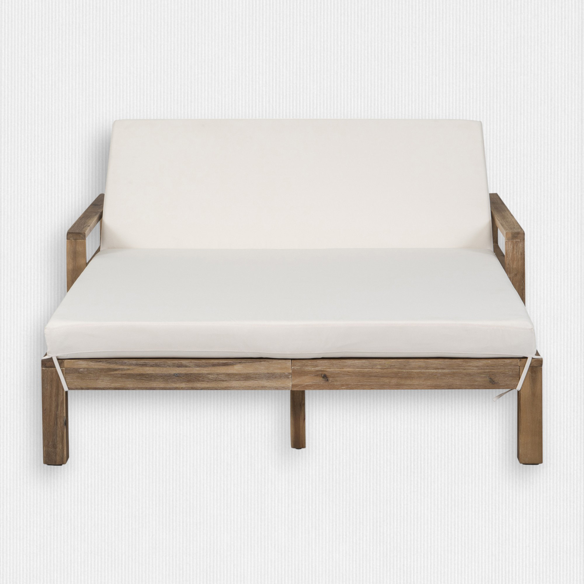 Millwood Pines Corenia 56.7'' Wide Outdoor Reversible Patio Daybed with ...