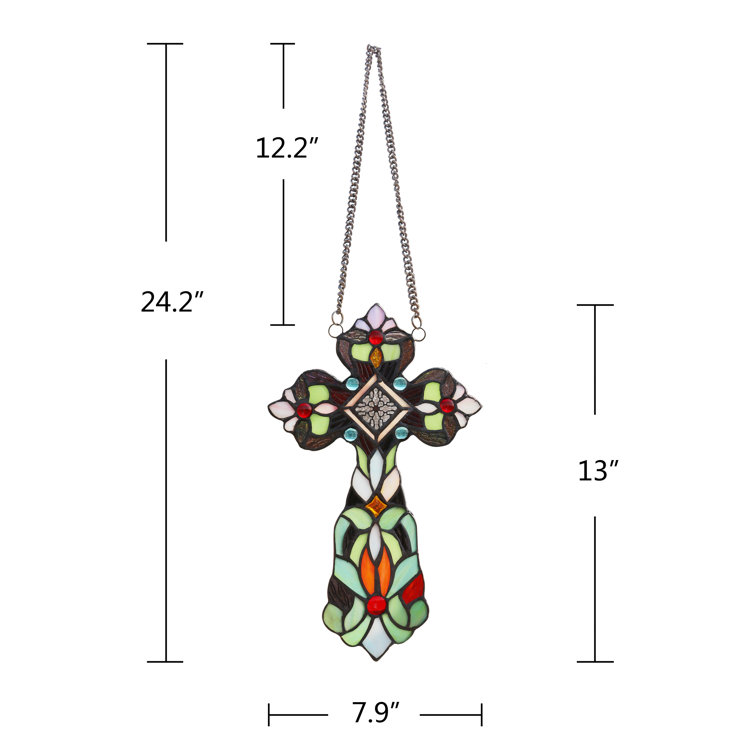 Fleur De Lis Living Religious & Spiritual Window Panel - Wayfair Canada
