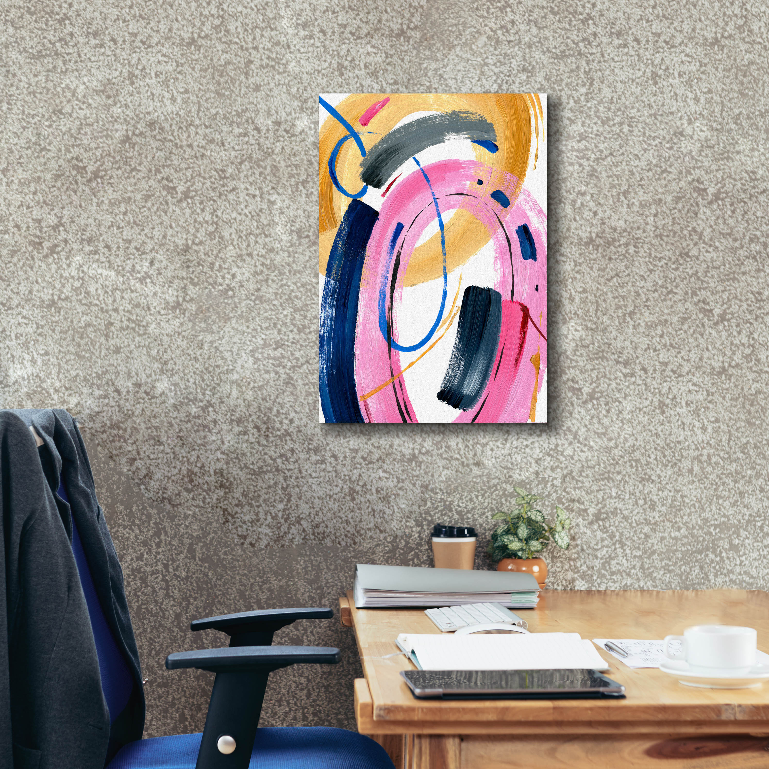 Ivy Bronx 'Colorful Circle' by Svetlana Aleynikova Canvas Wall Art ...