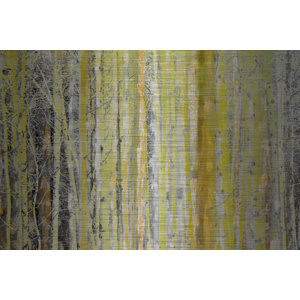 Union Rustic 'Aspen Forest 2' Painting Print on Brushed Aluminum | Wayfair