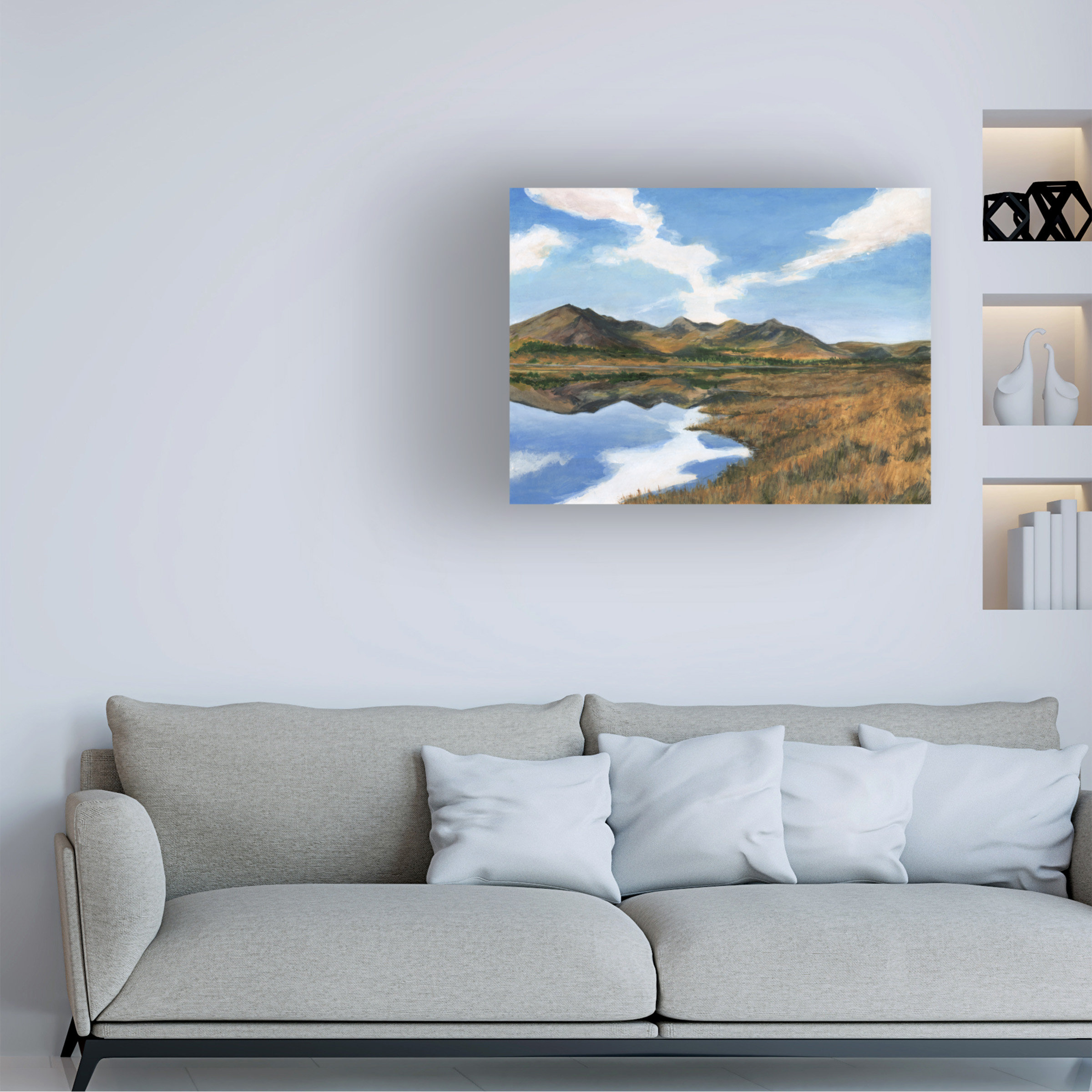 Millwood Pines Michael Willett Range Reflections I Canvas Wall Art ...