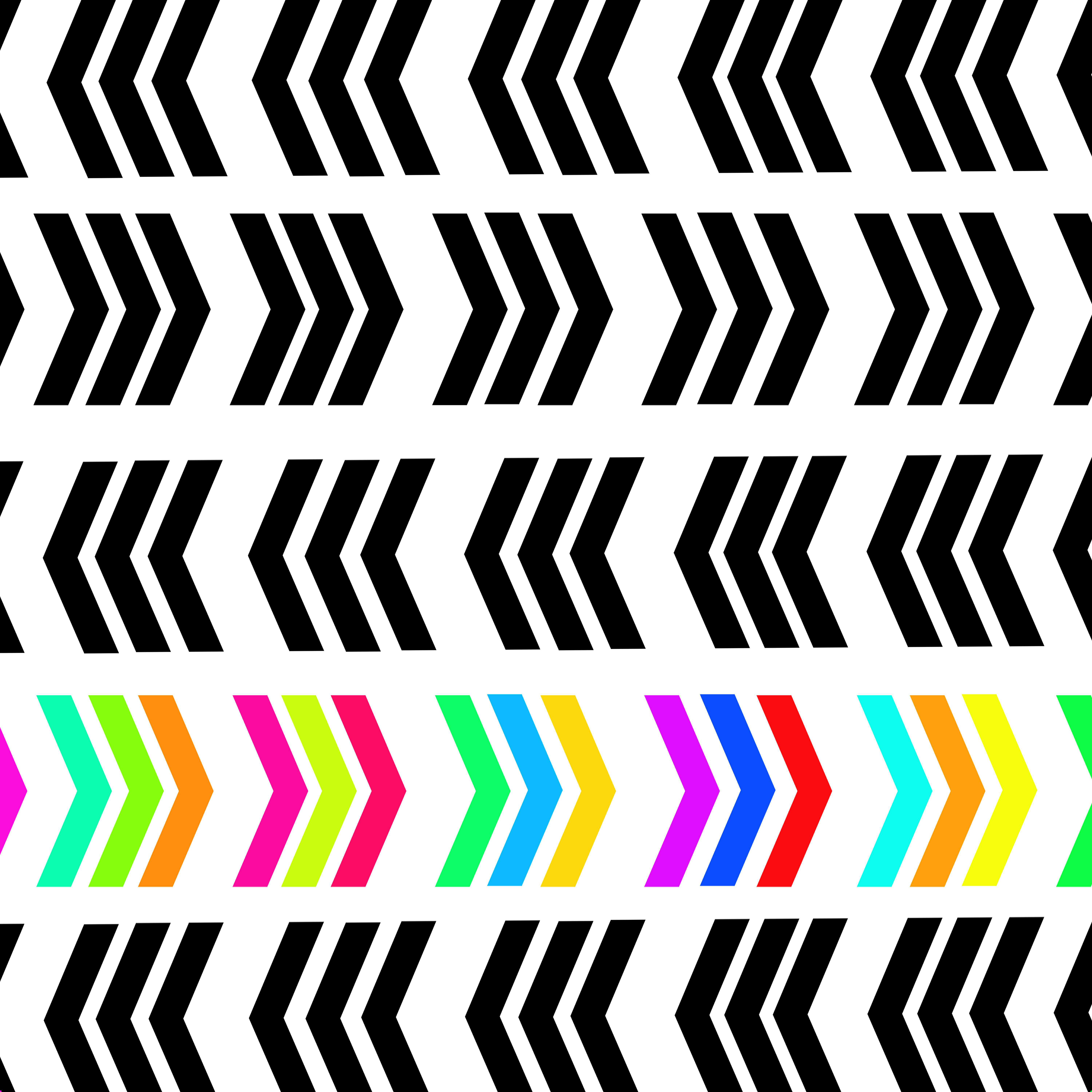 Wrought Studio™ Easingwold Lisa Argyropoulos Rainbow Pop Zig Zag ...