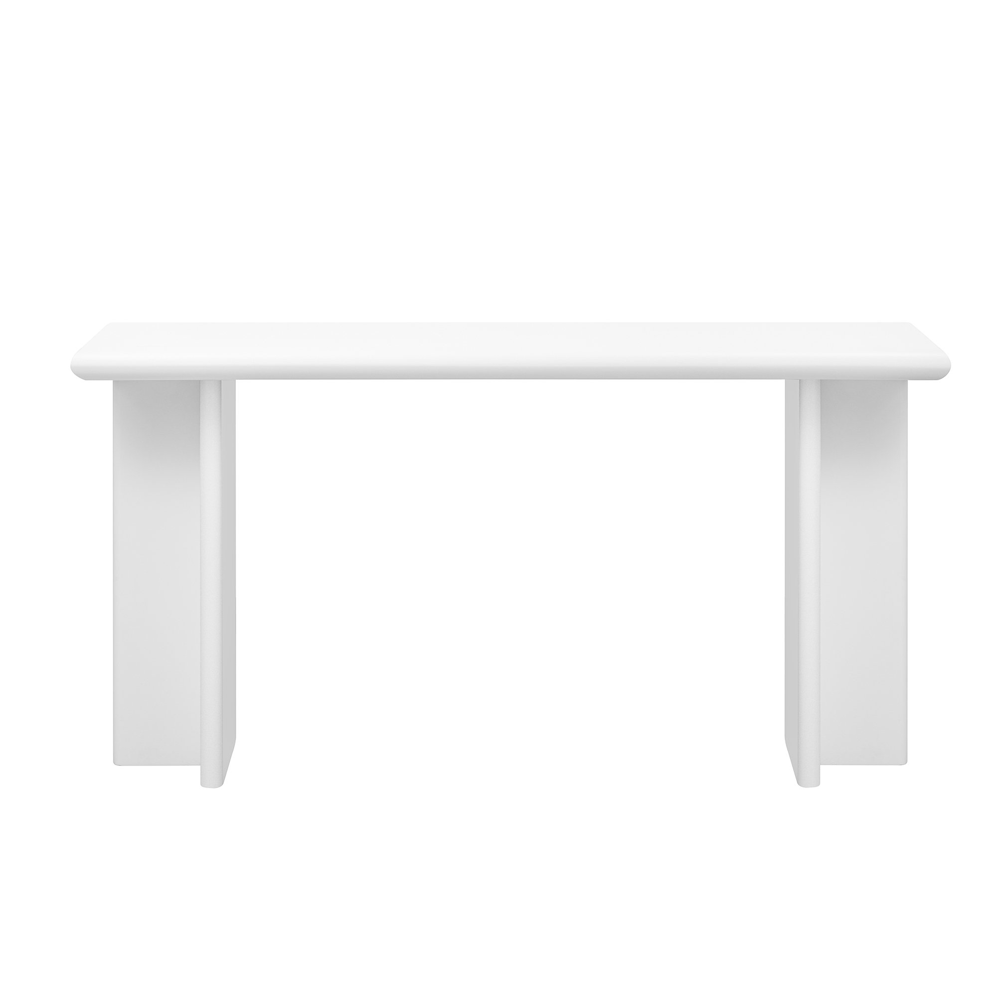 Latitude Run® Modern Entryway Table With L-Shaped Legs,Suitable For ...