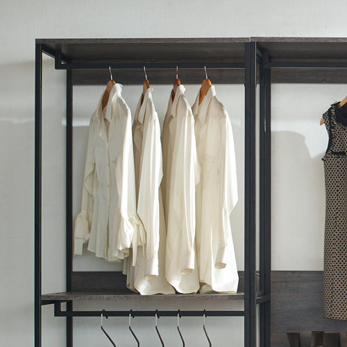17 Stories Monica 111'' Closet System | Wayfair