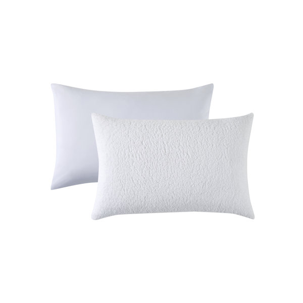 Videri Home Sherpa Microfiber Reversible Modern 3 Piece Comforter Set ...