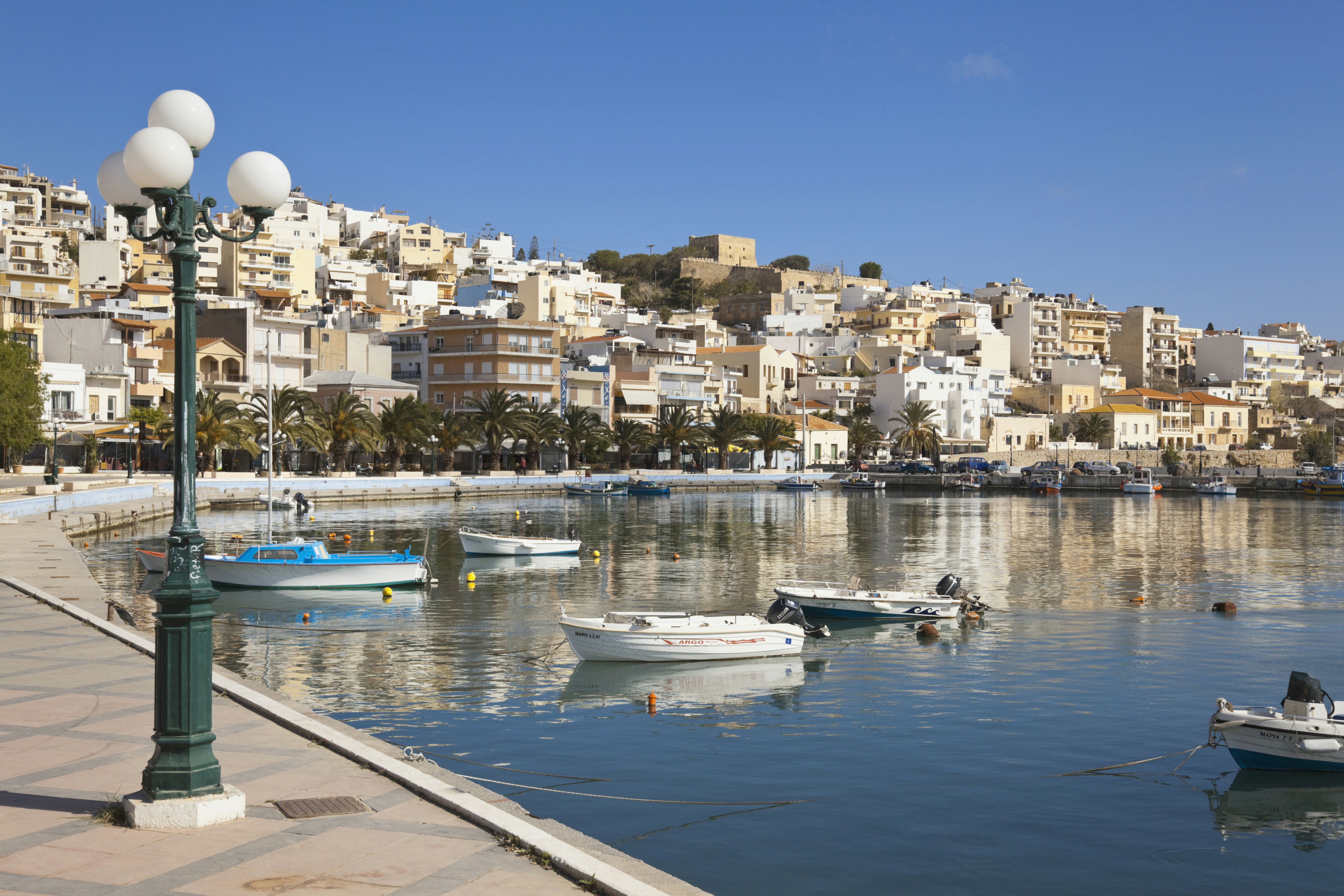 Ebern Designs Atasia View Of Boats At Harbour - Wrapped Canvas ...