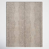Rimma Animal Print Handmade Tufted Wool Light Gray/Taupe Area Rug ...
