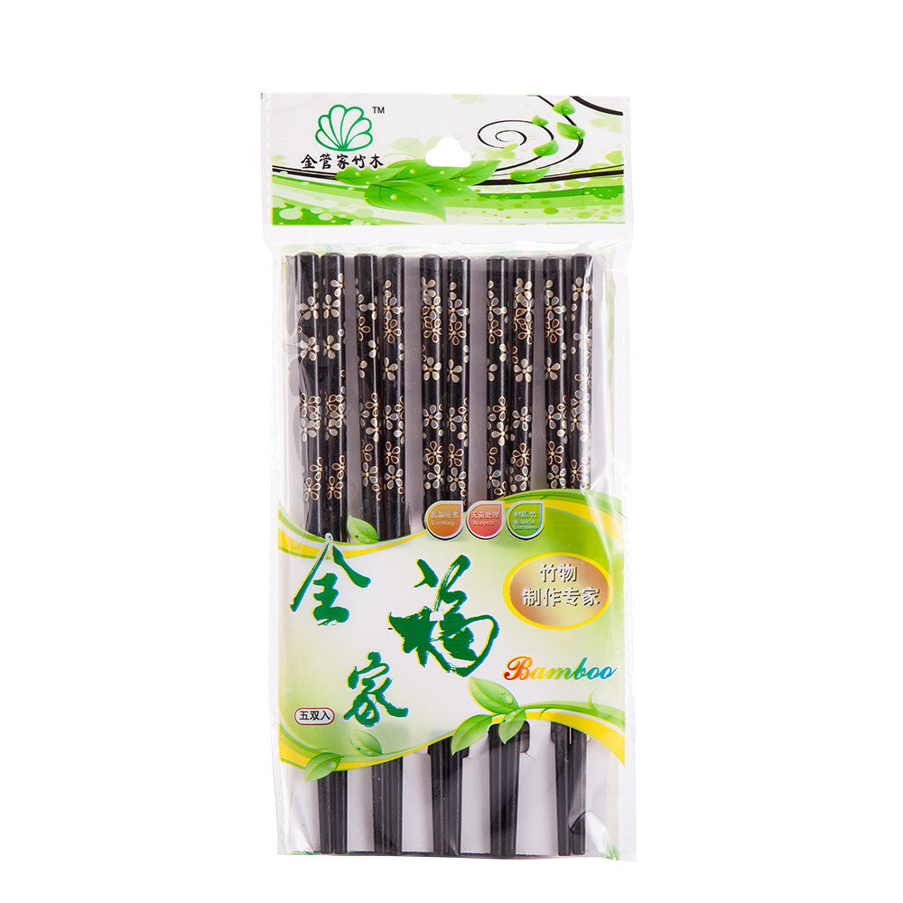 Wildon Home® 5 Pairs (10 Pcs) Durable Short Child Size Bamboo ...