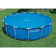 Intex 16 Foot Round Easy Set Outdoor Backyard Swimming Pool Cover, Blue ...