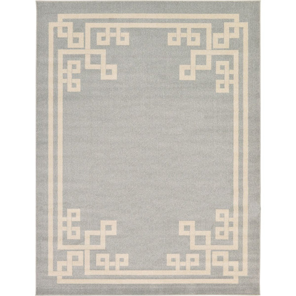 Willa Arlo Interiors Barreto Geometric Grey Area Rug & Reviews ...